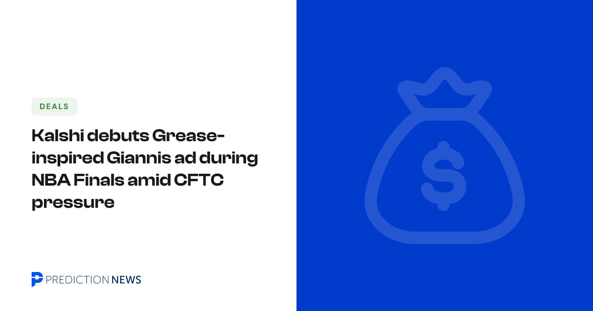 Kalshi debuts Grease-inspired Giannis ad during NBA Finals amid CFTC ...